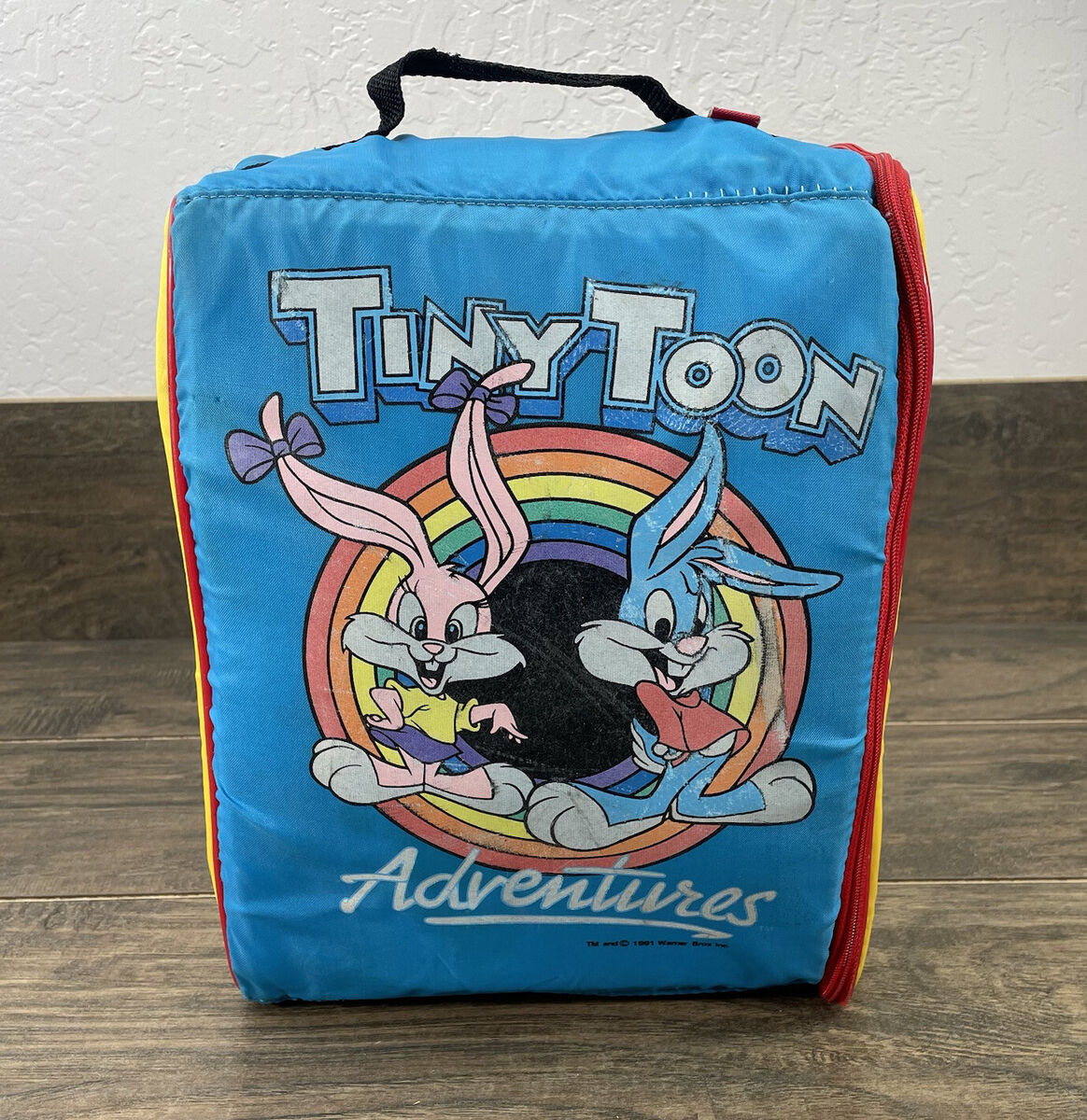 Vintage Warner Bros Tiny Toon Adventures Backpack Lunchbox Vintage Warner Bros Tiny Toon Adventures Backpack Lunchbox