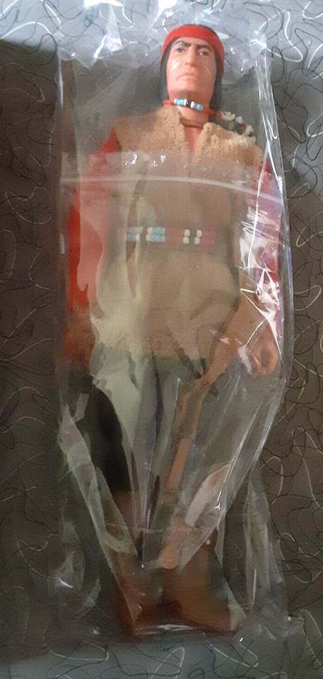 Lone Ranger Red Sleeves figure complete MINTY in bag w/ repro box ...