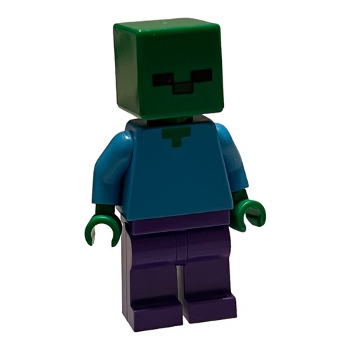 Lego Minifigure Zombie Minecraft min010 | eBay