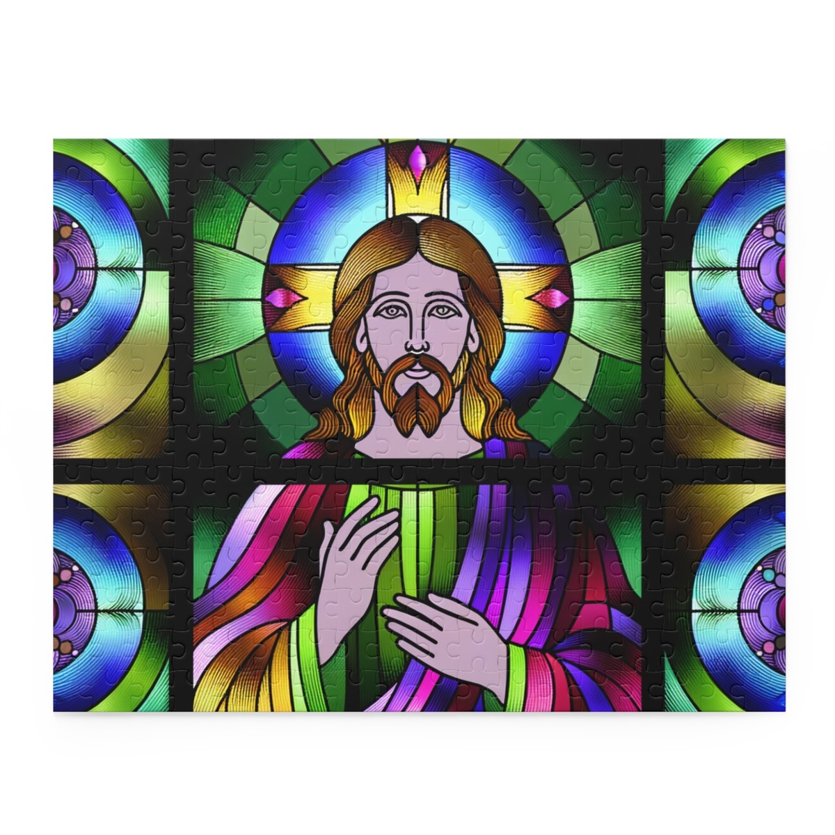 Jesus Stained Glass Patterns