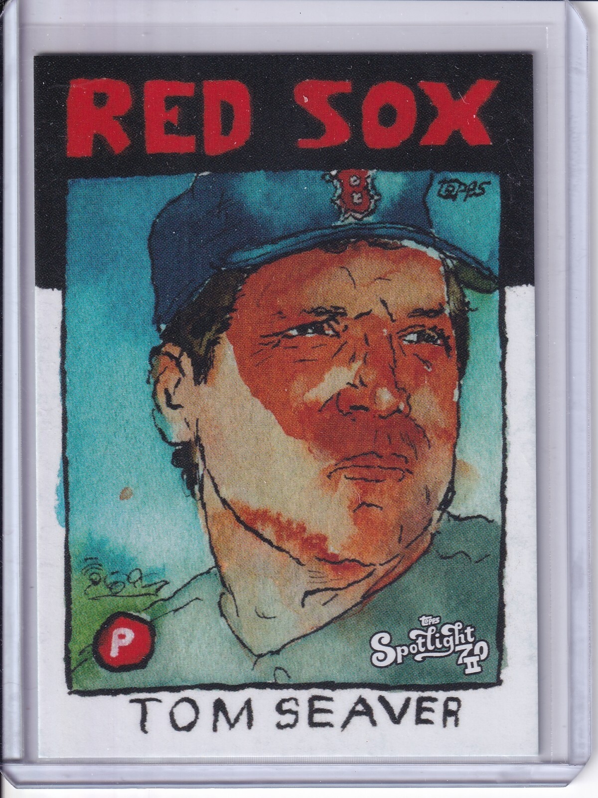 2022 Topps X Tom Seaver SP "Spotlight 70 Stamp" Card 44, #'d 1/70 | eBay