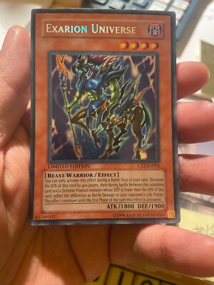 Yugioh Exarion Universe Secret Rare CT2-EN002 Lightly Played / MP | eBay