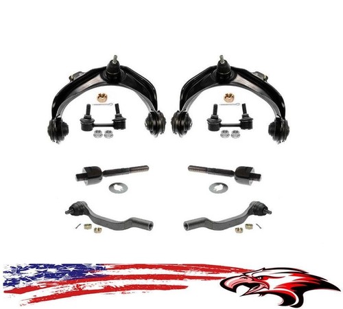 Upper Control Arms Sway Bar Links & Tie Rods for Honda Accord 98-02 2 ...