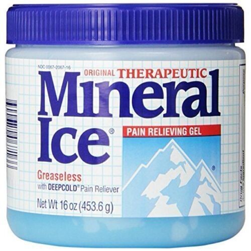 Minerakl Ivce Pain relieving Gel with Deep Cold Ice 16 ounces 1 ct Pack ...