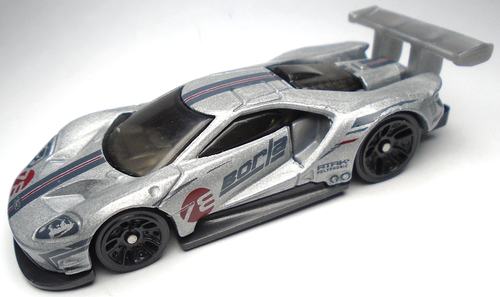 2020 HOT WHEELS SPEED GRAPHICS '16 FORD GT RACE SILVER DIECAST 3 1/8 ...