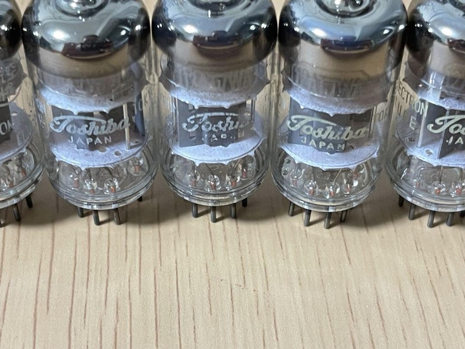 Toshiba 12AT7WA Vacuum Tubes 7Pcs for Car TV-7 D/U Tested Used | eBay