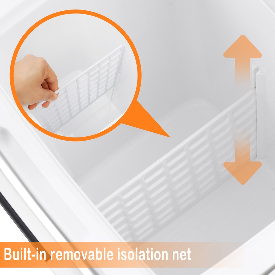 Car Refrigerator Plug In Camping Fridge Cooler 12DC & 110V AC for Car ...