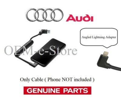 Genuine Audi USB Cable Charger for Apple iPhone Lightning Adapter ...