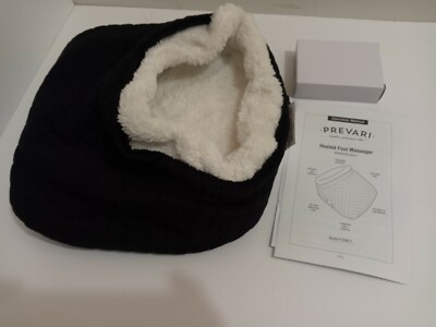 PREVARI HEALTH WELLNESS HEATED FOOT MASSAGER BLACK | eBay
