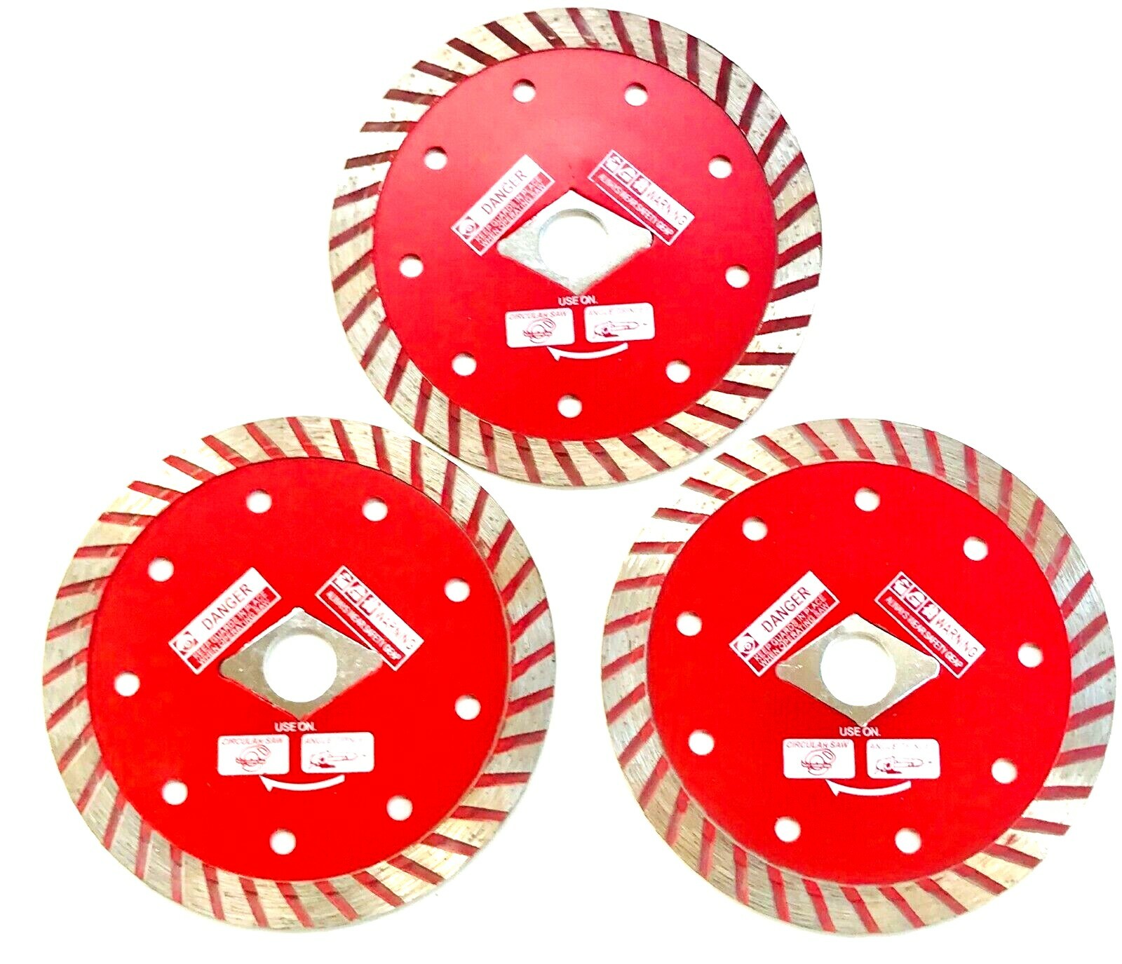 4-1/2 Inch Diamond Turbo Cutting Blade for Masonry Granite and Marbler ...
