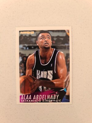 ALAA ABDELNABY🏆#360 Fleer 94-95 Kings NBA Card🏆FREE POST | eBay