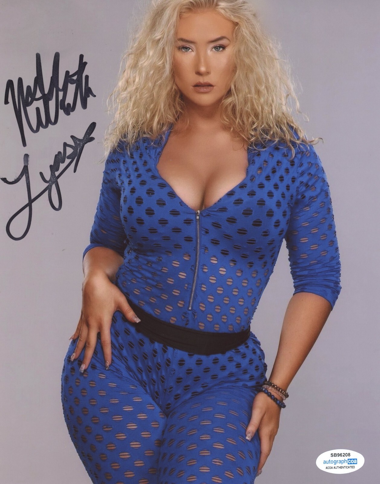 Nikkita Lyons Faith Jeffries WWE Autographed Signed 8x10 Photo ACOA | eBay