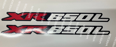 XR650L (smaller size 17.8cm) decals stickers X2 | eBay