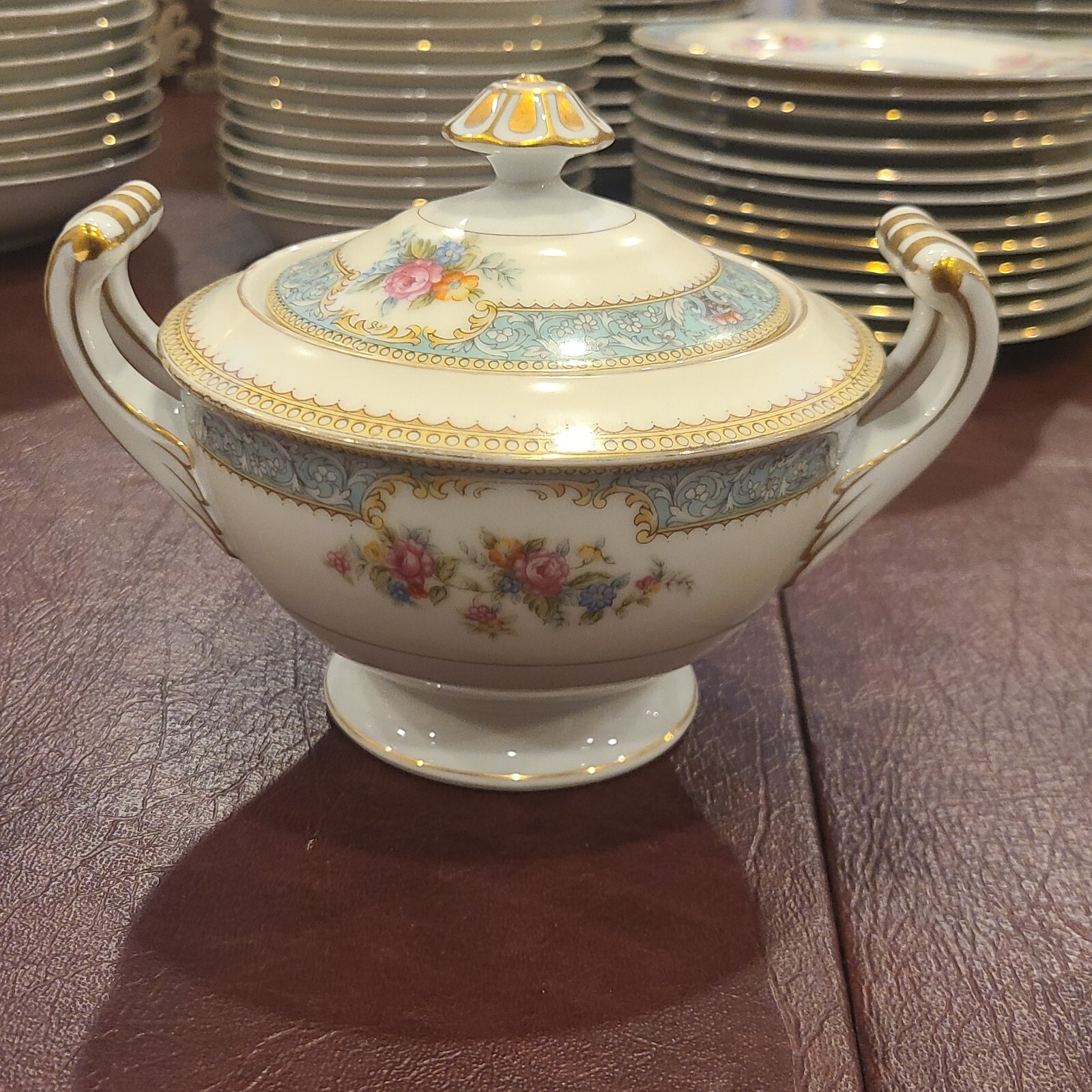 Vintage Monarch China Occupied Japan Dinner Ware Rosaline Patt 1945-52 ...