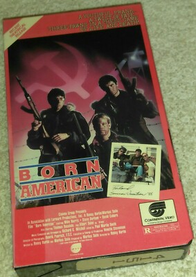 Born American VHS 1986 Rare oop | eBay