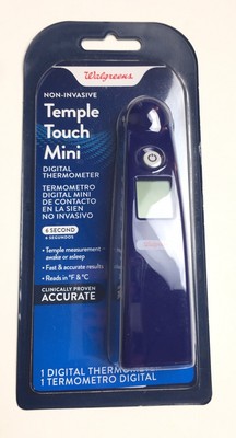 Walgreens Thermometer Temple Touch Mini Digital Fast Accurate Results ...