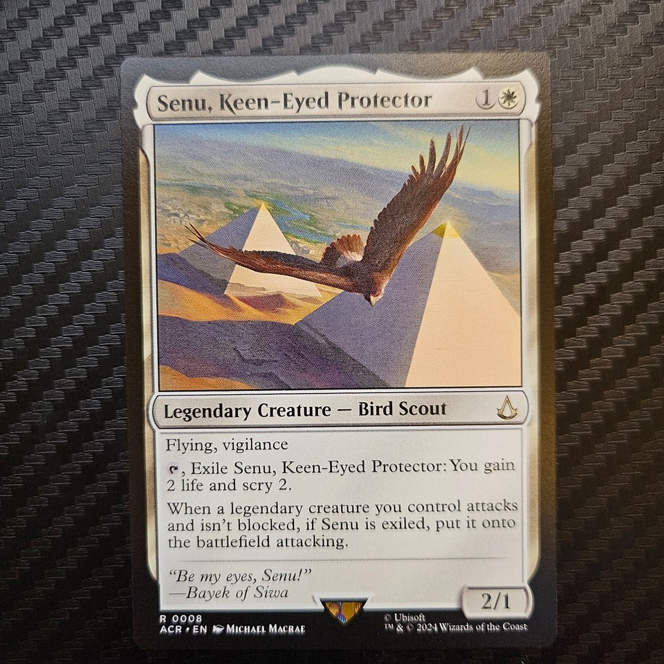 Senu, Keen-Eyed Protector - Assassin's Creed - ACR MTG | eBay