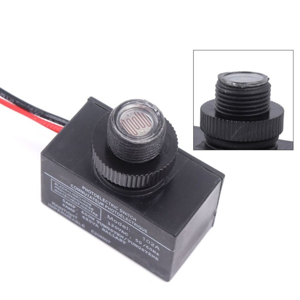 Light Control Switch Sensor 2pcs Automatic Controller 120VAC for Aisle ...