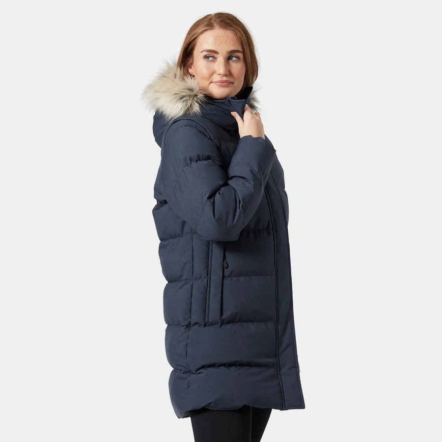 Helly Hansen Blossom Puffy Winter Parka - Women's - Small / Navy