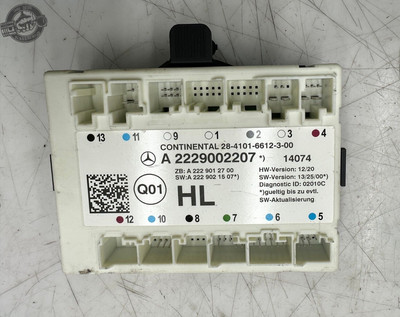 2014-2017 MERCEDES S CLASS W222 SEDAN REAR LEFT DOOR WINDOW CONTROL ...