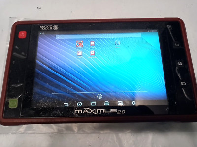 MATCO TOOLS MAXMUS 2.0 ( Tablet Only) Same As Pictures No Accessories ...