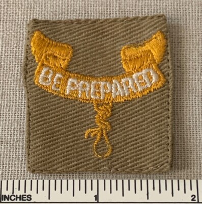 Vintage SECOND CLASS RANK Boy Scouts of America PATCH Twill BSA Sash ...