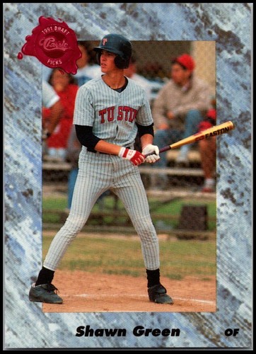 1991 Classic Draft Picks #225 Shawn Green FREE SHIPPING! | eBay