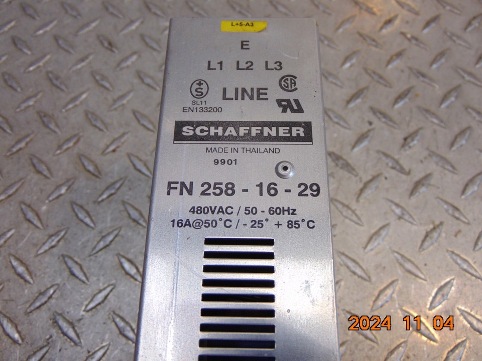 SCHAFFNER FN 258-16-29 POWER LINE FILTER | eBay