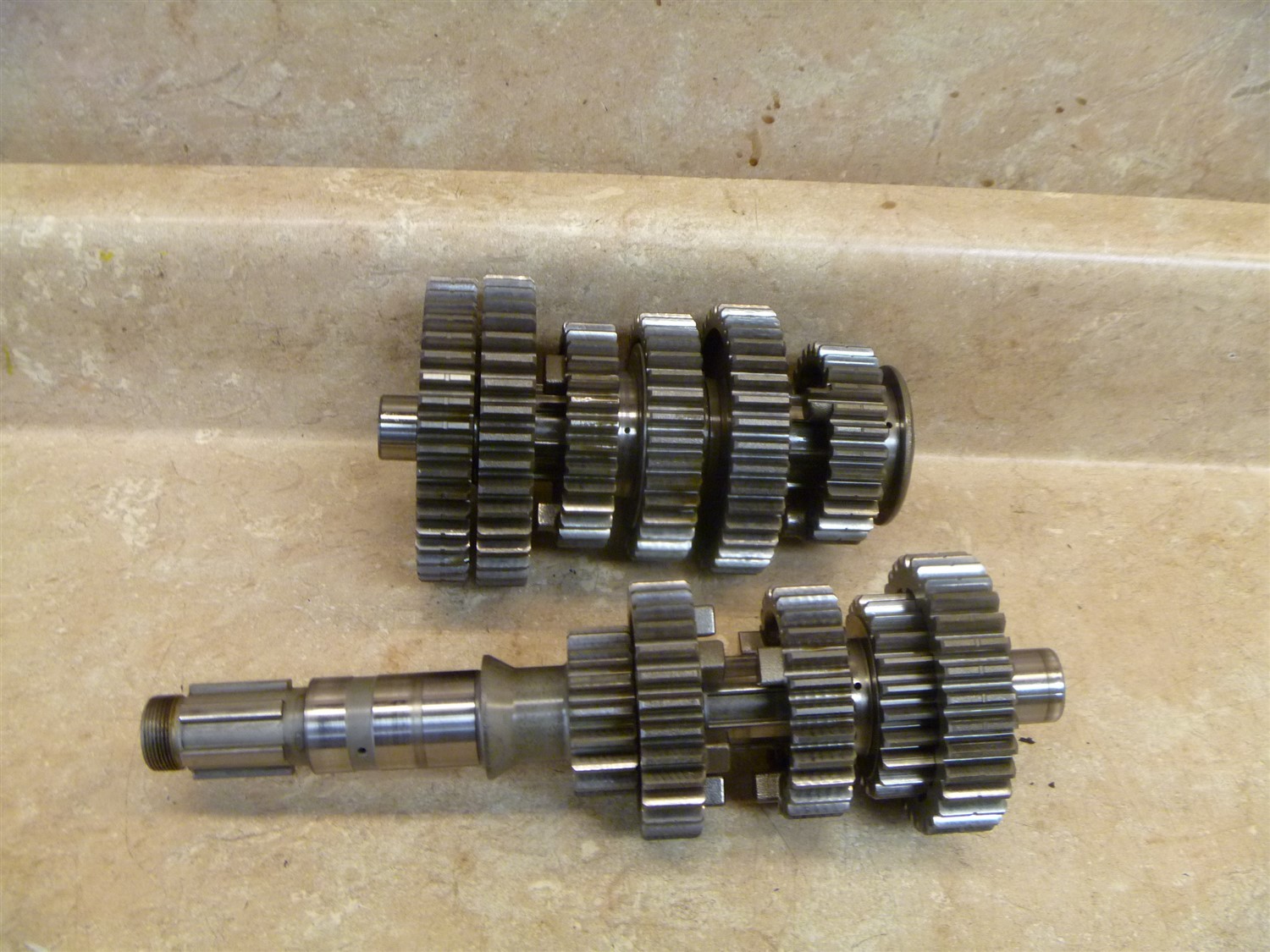 Yamaha 700 XV VIRAGO XV700-SS Used Engine Transmission Assembly 1986 ...