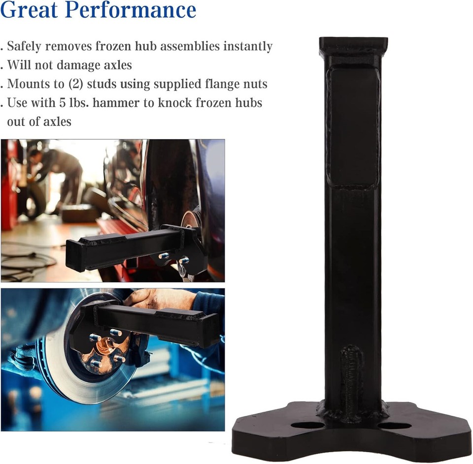 8629 Wheel Bearing Hub Removal Tool for ATD Tools 5, 6, 8 Lug Hubs ...