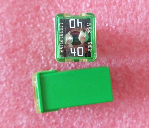 5PCS New 0495040 Littelfuse 495 Square Car Fuse 40A 32V JCASE Cartridge ...