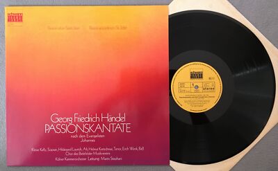 R438 Handel Cantata Passion Kelly Stephani Schwann AMS 3515 Stereo | eBay