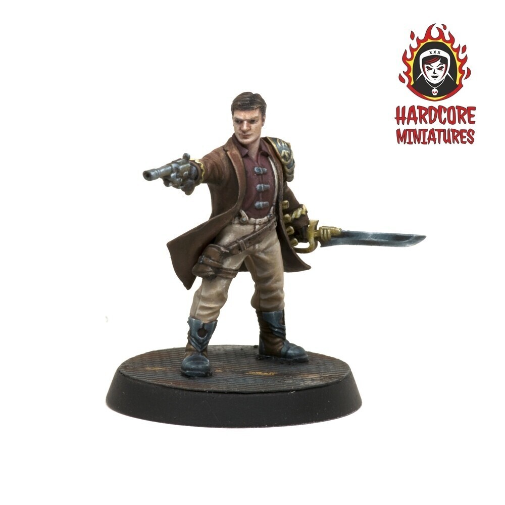 Rogue Trader Captain - Hardcore Miniatures rogue trader Mal Firefly | eBay