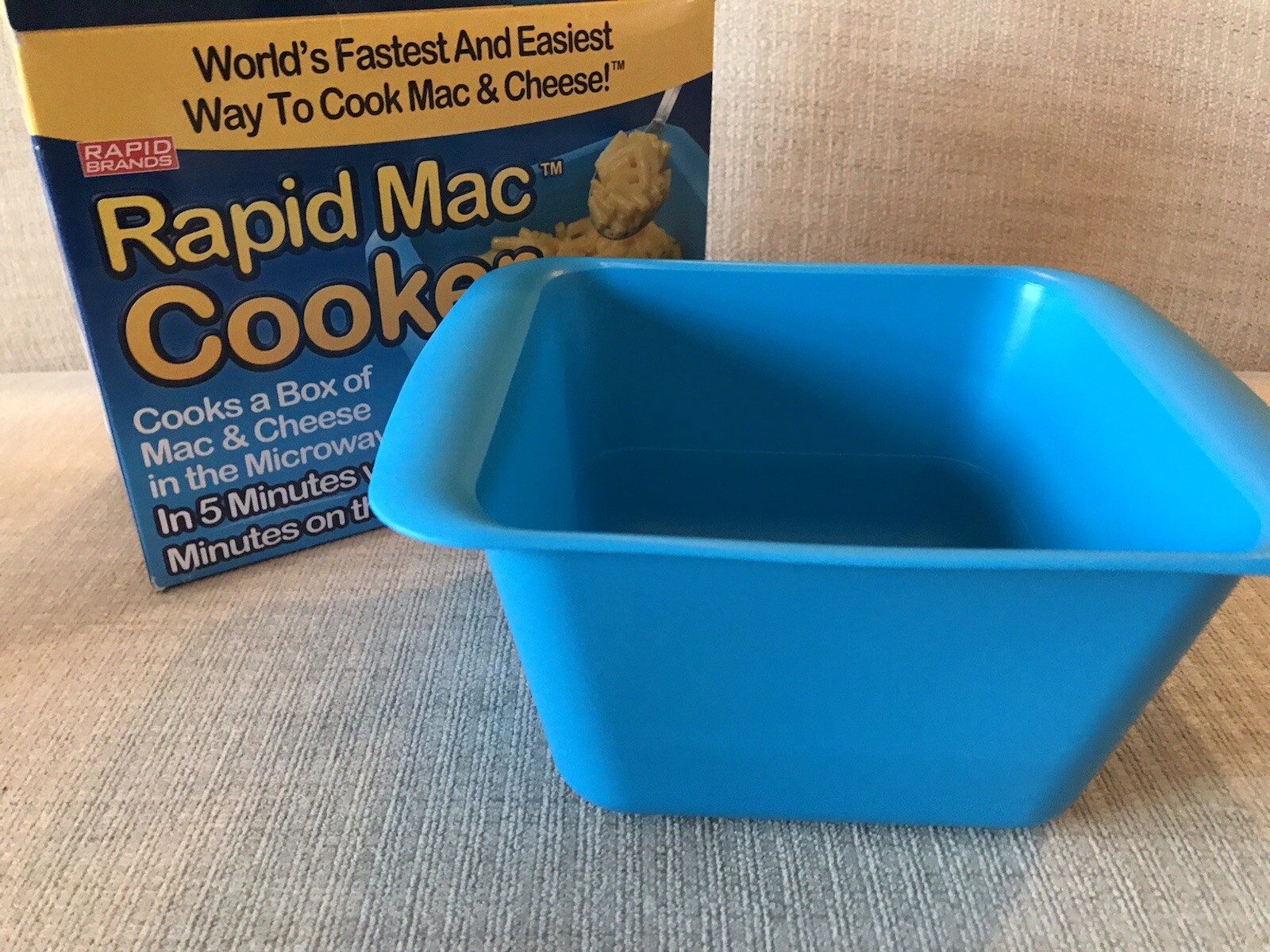 Rapid Mac Cooker Microwave Macaroni and Cheese in 5 Minutes NIB | eBay
