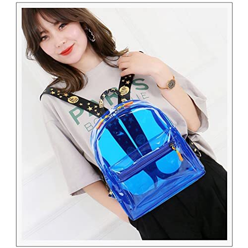 Transparent Small Clear Backpack Waterproof Cute Clear Mini Bag for ...