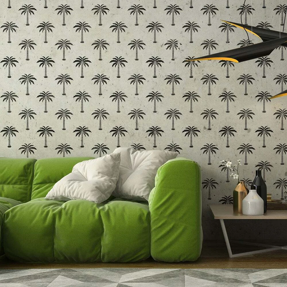 Palm Tree Wall Stencil
