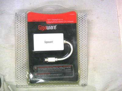 Gigaware® Mini DisplayPort to DisplayPort/HDMI®/DVI 2602906 | eBay