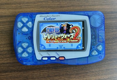 Bandai Wonderswan Color WSC w/ Backlit IPS Screen crystal clear blue | eBay