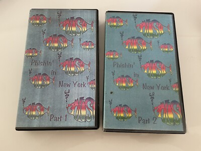 Phish VHS Phishin in New York Halloween 1994 | eBay
