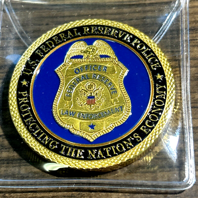 Federal Reserve Police Badge