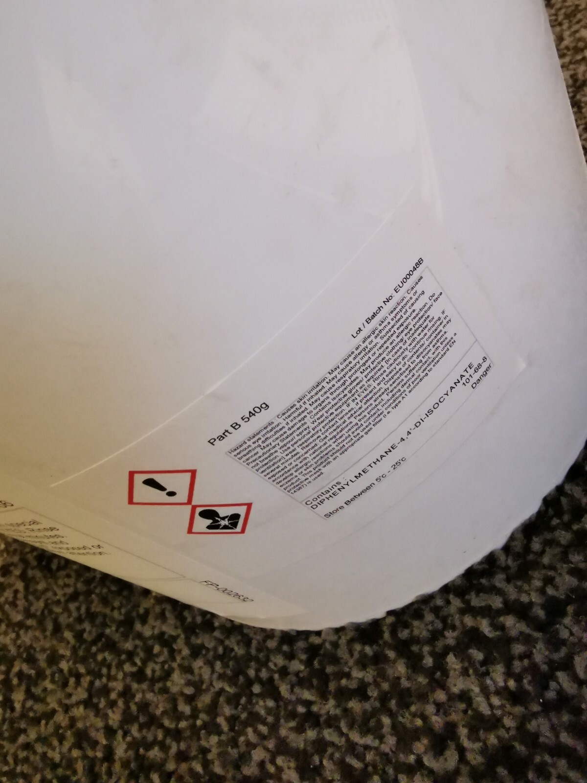 Bioclad 2 Part Hygienic Panel Adhesive Part A EU00166 | eBay UK