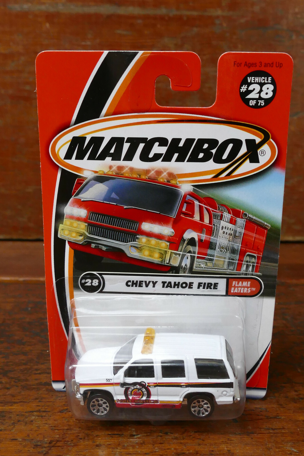 2000 Matchbox Chevy Tahoe Fire Flame Eaters Series #28 of 75 H2O Force ...