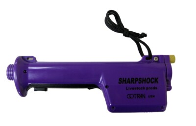 Sharpshock Electric Shocker Livestock Prod Handle with Batteries ...