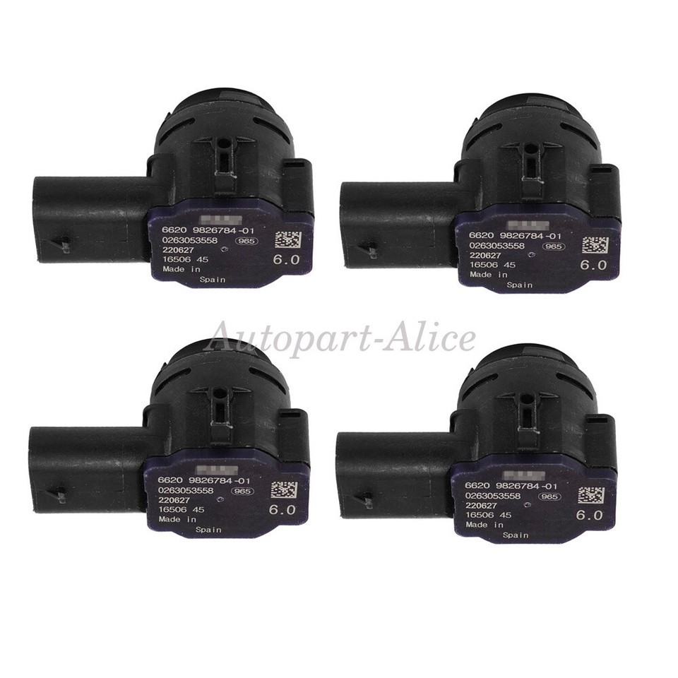 4x PDC BUMPER PARKING SENSOR FOR 2019-23 BMW BUMPER ULTRASONIC ...
