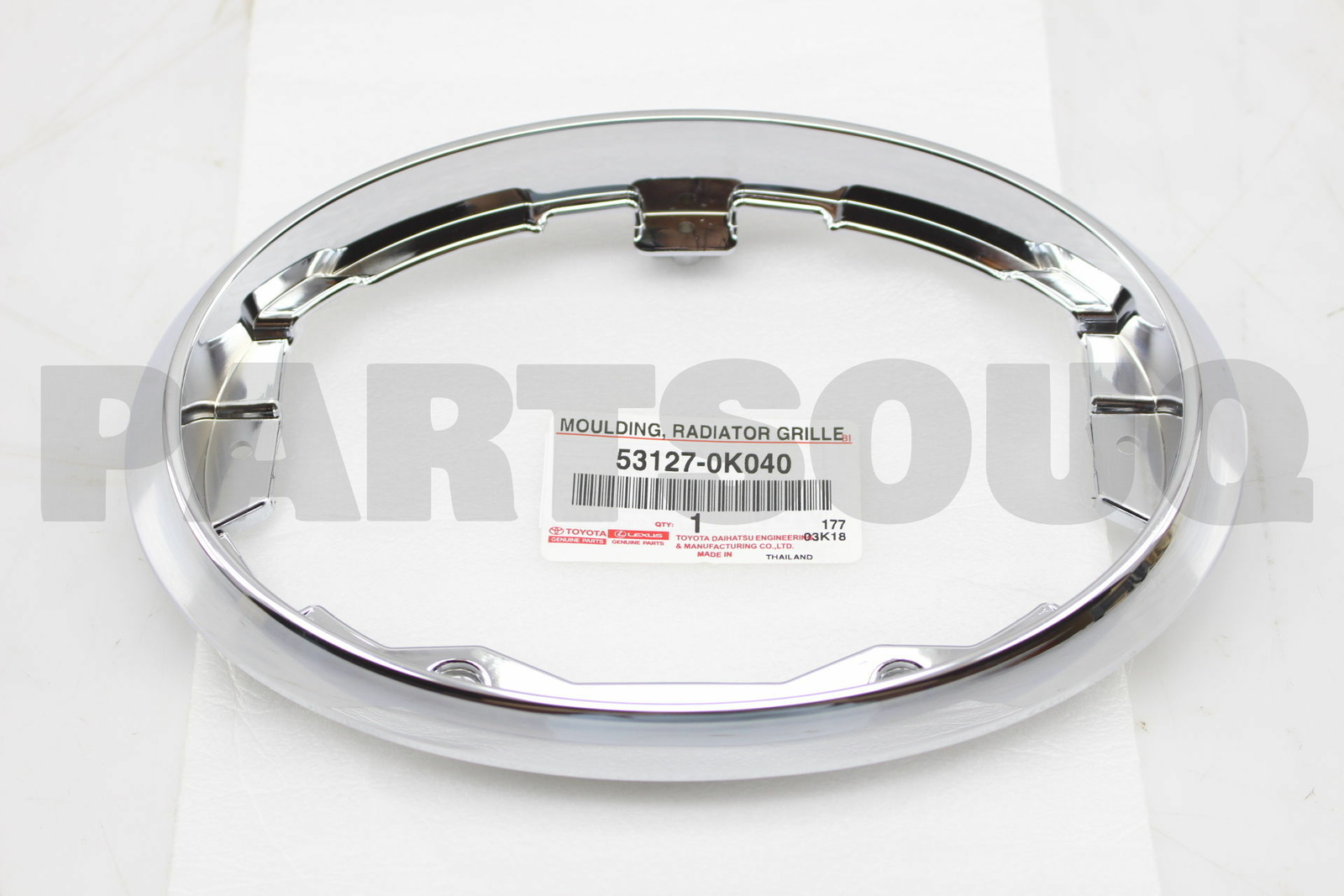 531270K040 Genuine Toyota MOULDING, RADIATOR 53127-0K040 | eBay