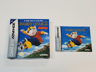Stuart Little 2 GBA Authentic Original Game Boy Advance Box & Manual ...