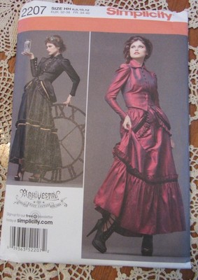 SIMPLICITY PATTERN, #2207, ARKIVESTRY PATTERN, SIZE 6-12, NEW, UNCUT | eBay