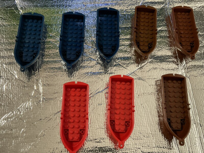 Lego Boats Canoes Rafts River Water Lot 8 Pieces L@@K | eBay