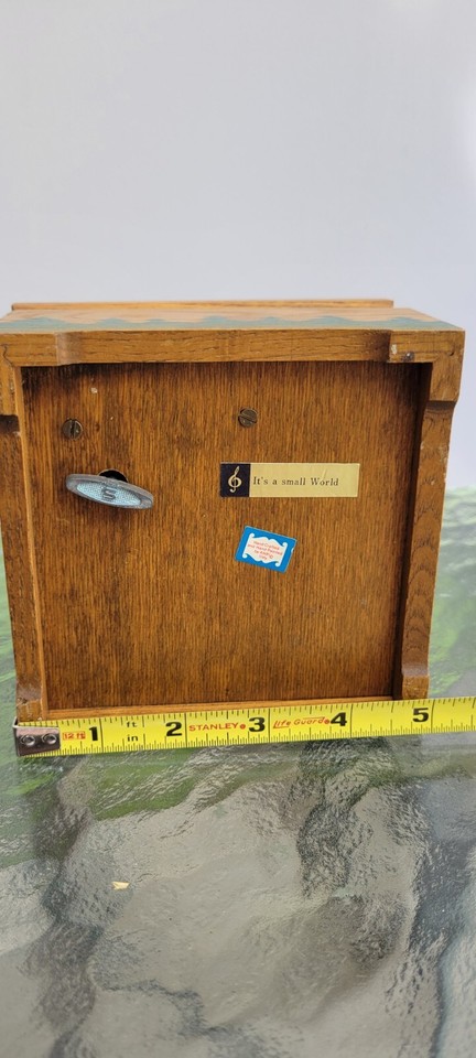 Vintage ANRI Wooden Music Jewelry Box 3D Relief Carved Gnome It’s a ...