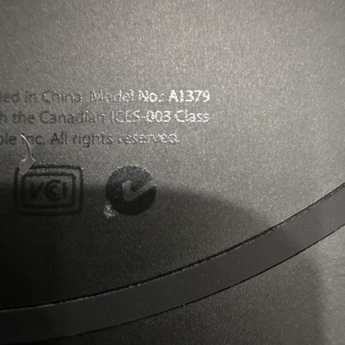 Apple A1379 USB SuperDrive External USB Optical CD/DVD RW Burner Drive ...